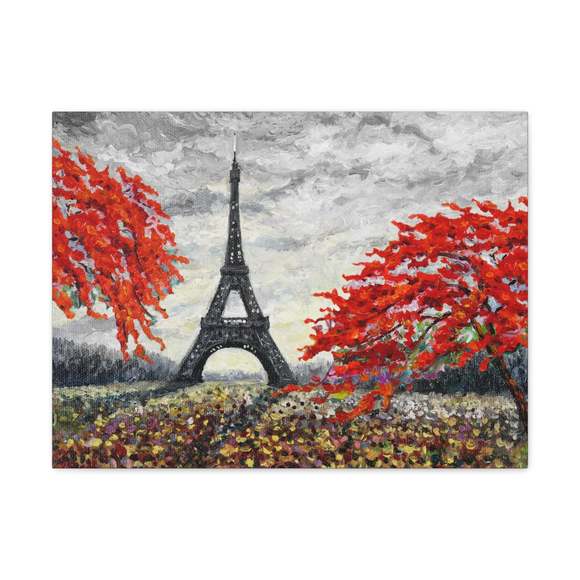 Express Your Love Gifts | Art | Eiffel Tower Red Tree Paris France ...